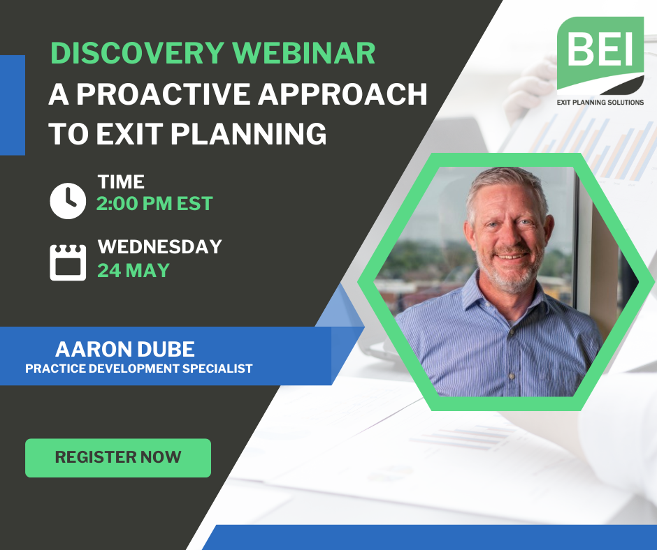 A Proactive Approach to Exit Planning